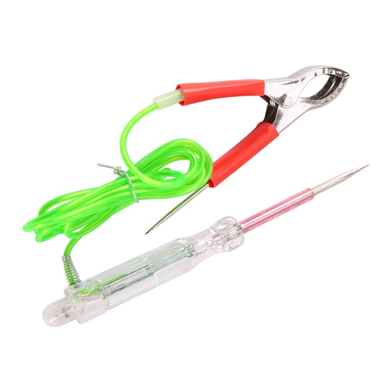 Automotive LED Circuit Tester 6-24V Test Light with Dual Probes 47 ...