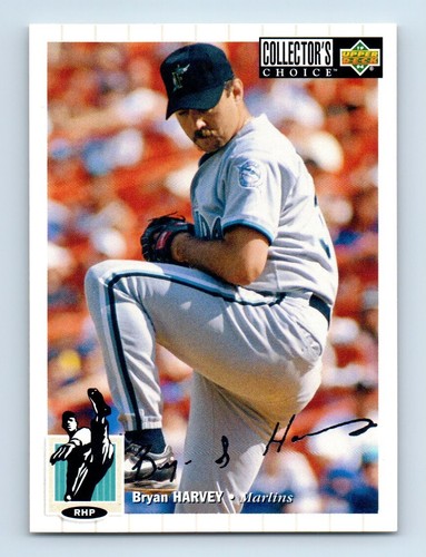 1994 Collector's Choice Bryan Harvey Florida Marlins #127 | eBay