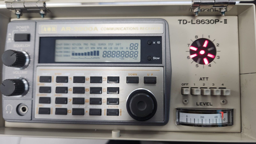 AOR AR-3000A Communication receiver w/ TD-L8630-III Directional finder ...