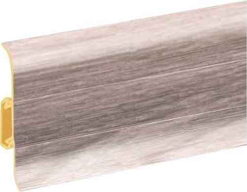 PVC Skirting Board Cable Cover 2.2m Flexible Edge Wall Trim Various ...