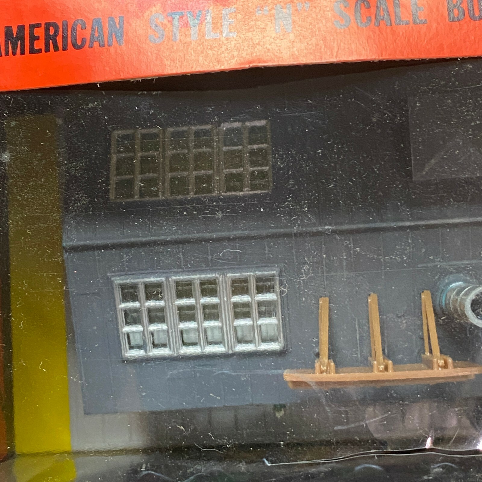 Retired AHM One Story Factory Building Trains N Scale 4803 New In Open ...