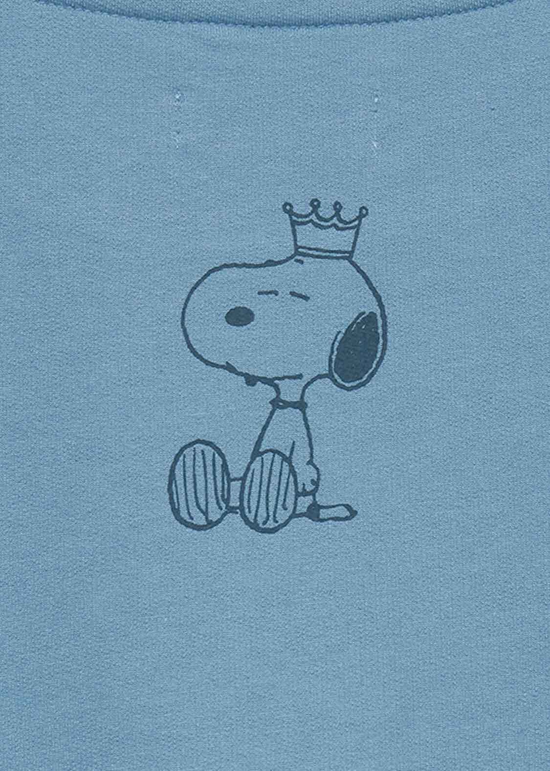 Graniph PEANUTS Crown grande silhouette sweat-shirt à manches courtes ...