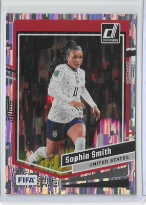 2023-24 Donruss FIFA Sophia Smith Silver USWNT | eBay