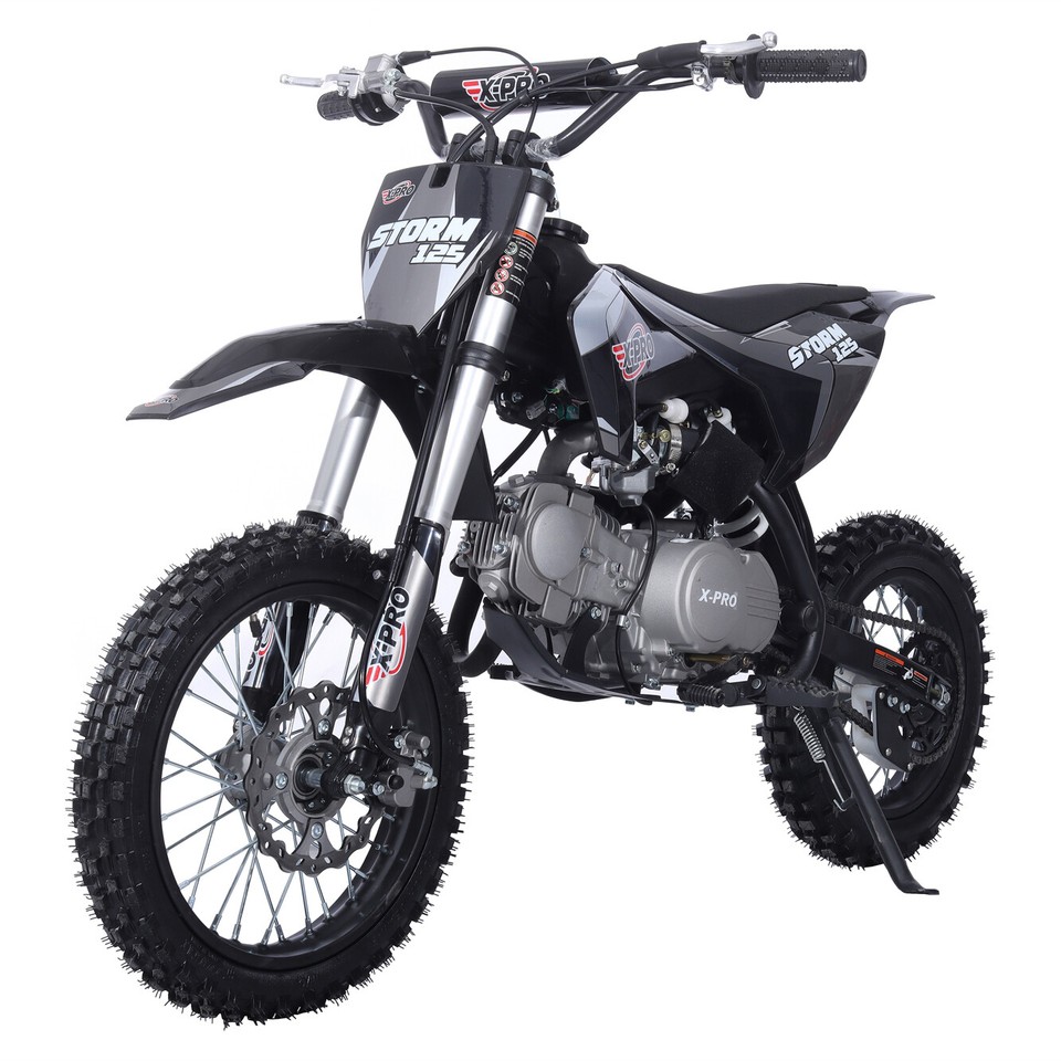 X-PRO Storm 125cc Dirt Bike with 4-Speed Manual Transmission Zongshen ...