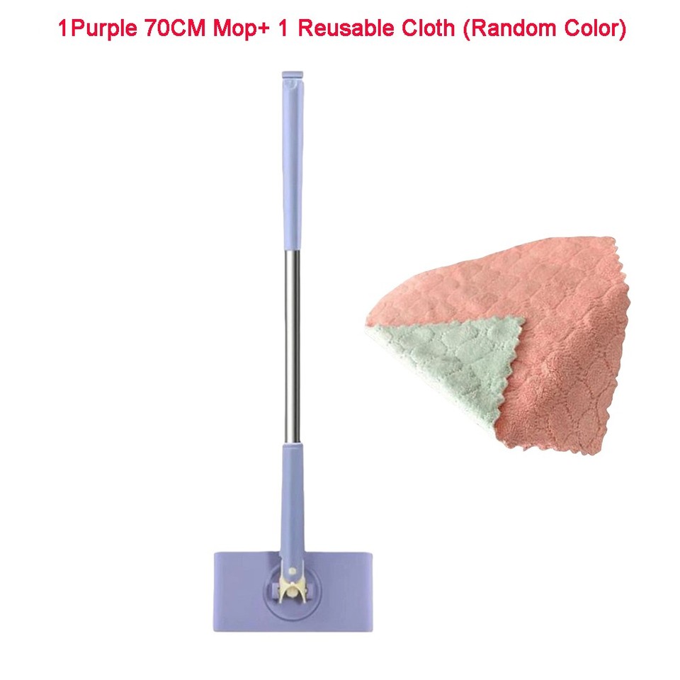1-3PACK Mini Mop,Zero Touch Mini Mop,No Wash Lazy Mops Wet and Dry-2026 ...