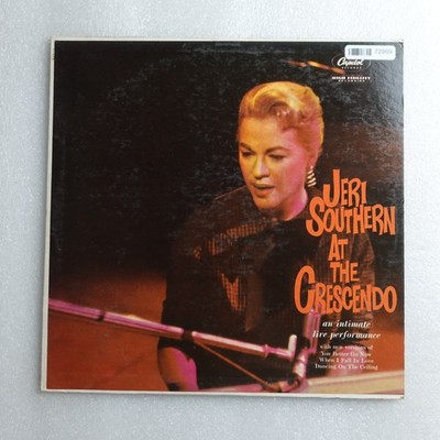 Jeri Southern At The Crescendo LP Vinyl Album Record Jazz | eBay