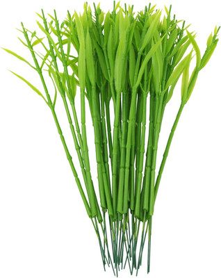 30PCS Carnation Flower Sticks Green Faux Flower Sticks Glued Wire ...
