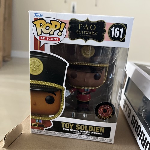 Funko POP! Ad Icons: F.A.O Schwarz Toy Soldier #161 FAO Exclusive Vinyl ...