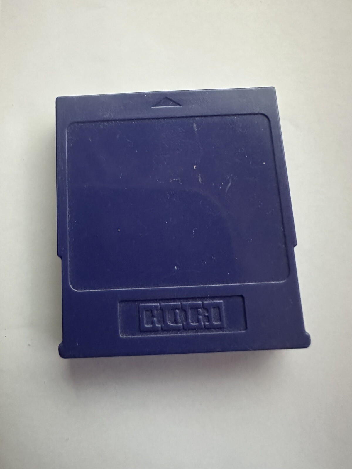 Purple HORI Memory GameCube Memory Card 251 Indigo GC TESTED | eBay