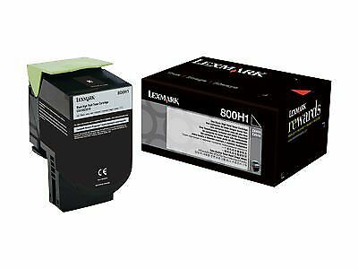 80C0H10 Lexmark Cx410 Toner Cartridge Black 4k for sale online | eBay UK