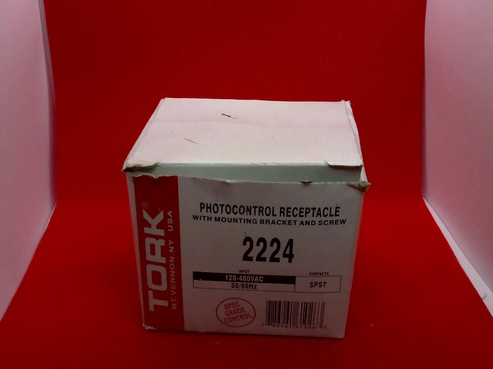 TORK PHOTOCONTROL RECEPTACLE 2224- 120-480VAC, 50/60 HZ, SPST | eBay