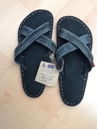 Splaff Flopps Flops Eco Recycled Sandals Womens 8 NWT | eBay