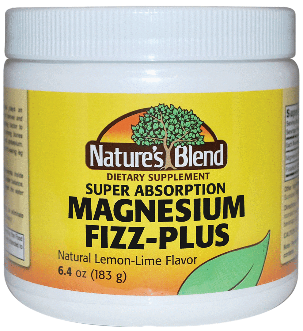 Nature's Blend 8963 Magnesium Fizz-Plus Lemon-Lime Flavor (Each) | eBay
