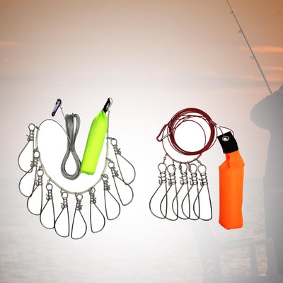 Fishing Stringer Clip Fish Lock Snap Lock Fishing Holder Fish Lock ...