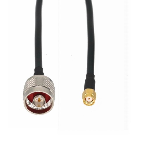 N Male to RP-SMA Male RG58 WIFI Cable 1~16FT For Repeater Radio ...