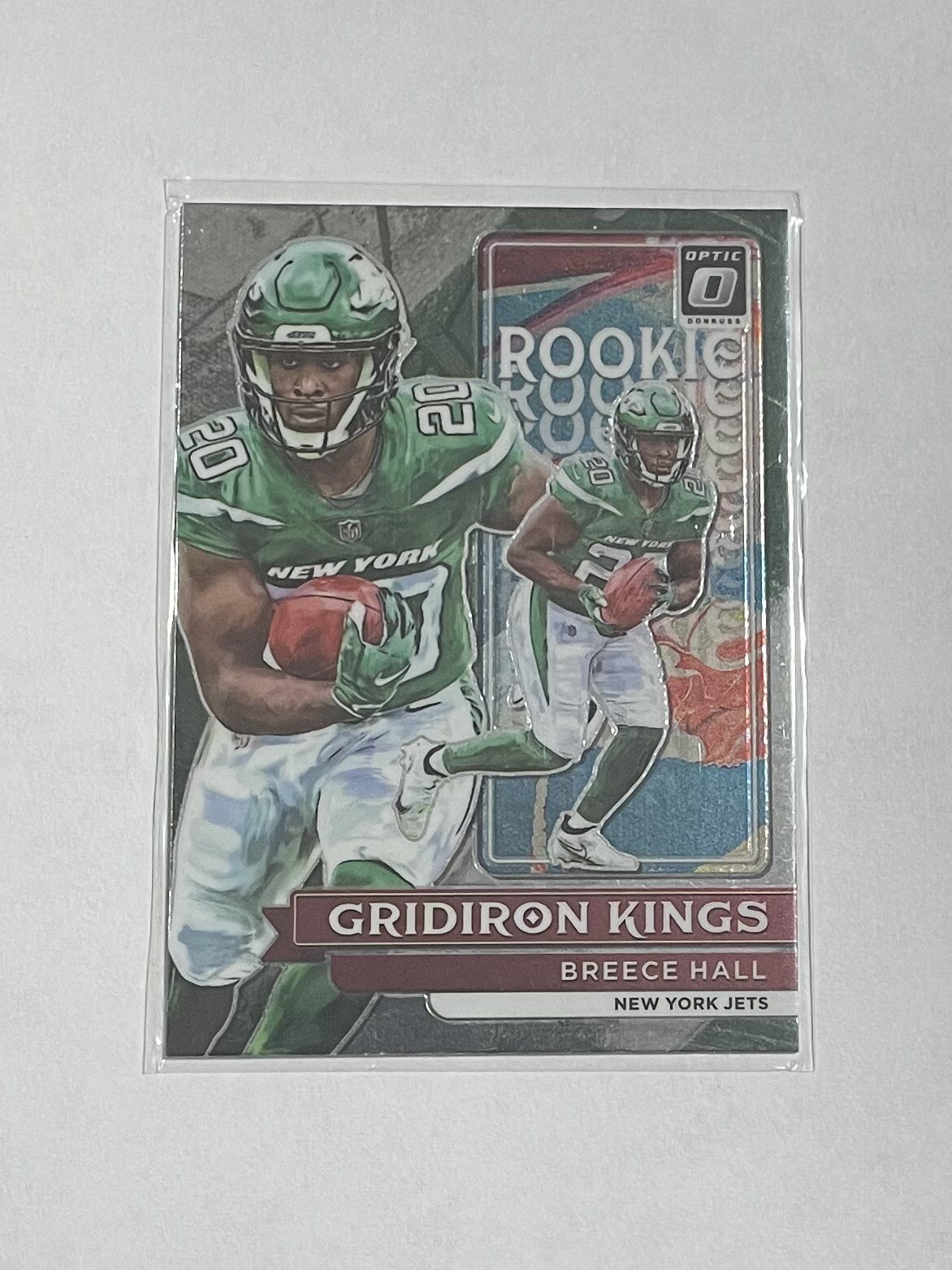 2022 Panini Donruss - Rookie Gridiron Kings Breece Hall #RGK-11 (RC ...