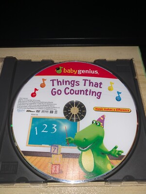 Baby Genius Things That Go Counting: music makes a difference DVD *DVD ...