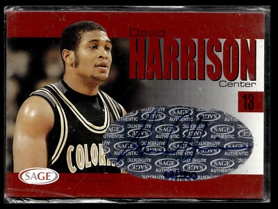 2004-05 SAGE RED /300 AUTO DAVID HARRISON COLORADO | eBay