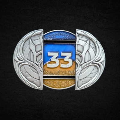 UKRAINIAN MILITARY CHALLENGE COIN 33RD ANNIVERSARY OF UKRAINE'S ...