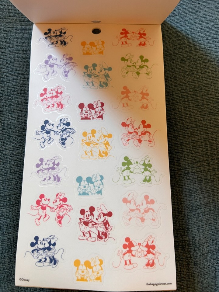 NEW The Happy Planner Disney Mickey Colorblock Sticker Pack 477 Pcs. | eBay