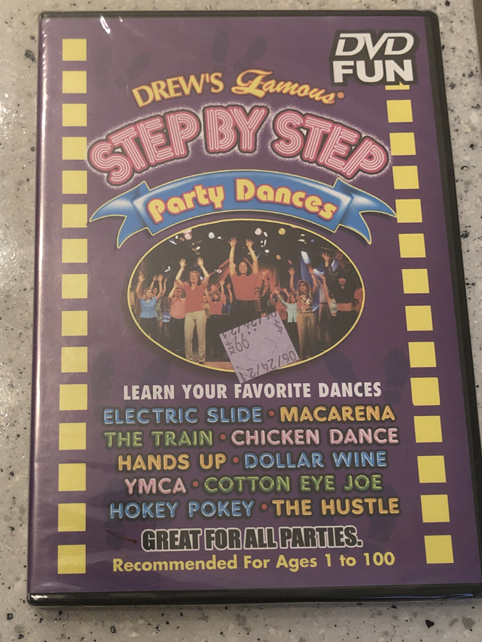 TUTM Entertainment Drews Famous-step by Step Party Dances DVD NLA for ...