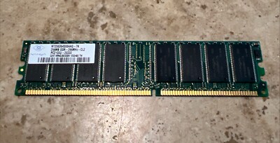 Nanya 256MB PC2100U DDR 266 MHz Desktop Memory RAM | eBay