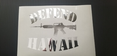 Defend hawaii decal 808 hawaiian Islands local sticker | eBay