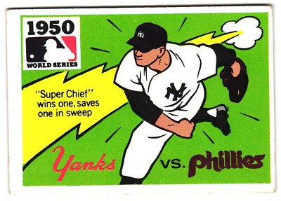 Phillies vs. Yankees 1950 World Series 1968 Fleer MLB Card #48 | eBay