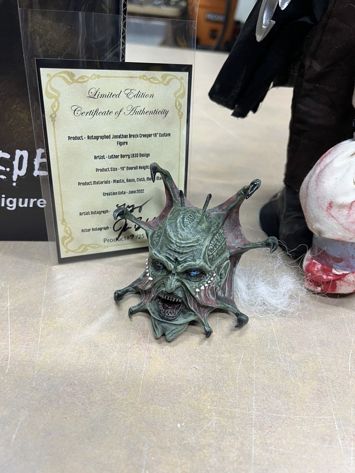 18” Evil Entities Jeepers Creepers 9 Of 25 Signed Jonathan Breck Horror ...