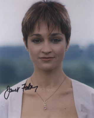 JANET FIELDING as Tegan - Doctor Who GENUINE SIGNED AUTOGRAPH | eBay
