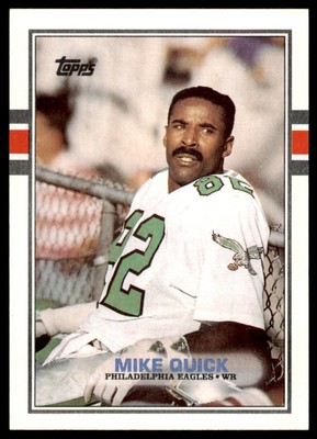 1989 Topps Mike Quick Philadelphia Eagles #114 | eBay