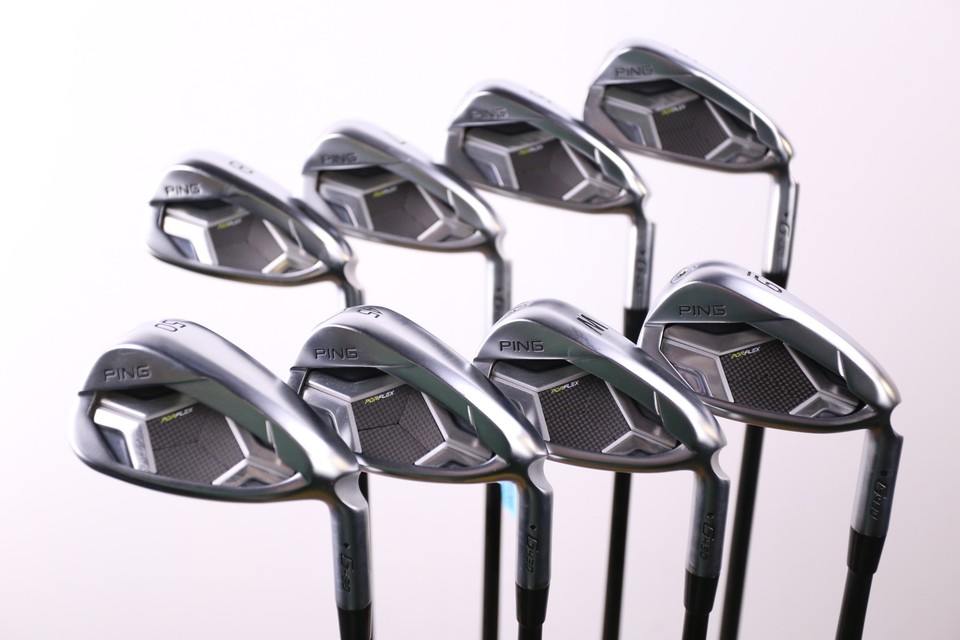 Ping G430 Iron Set 5-PW, 45*, 50* -0.25 in Regular Flex Graphite | eBay