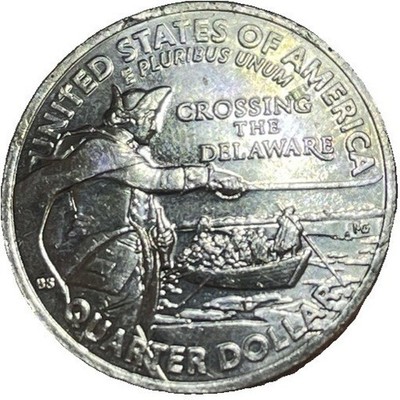 2021 Crossing the Delaware Quarter from D mint | eBay
