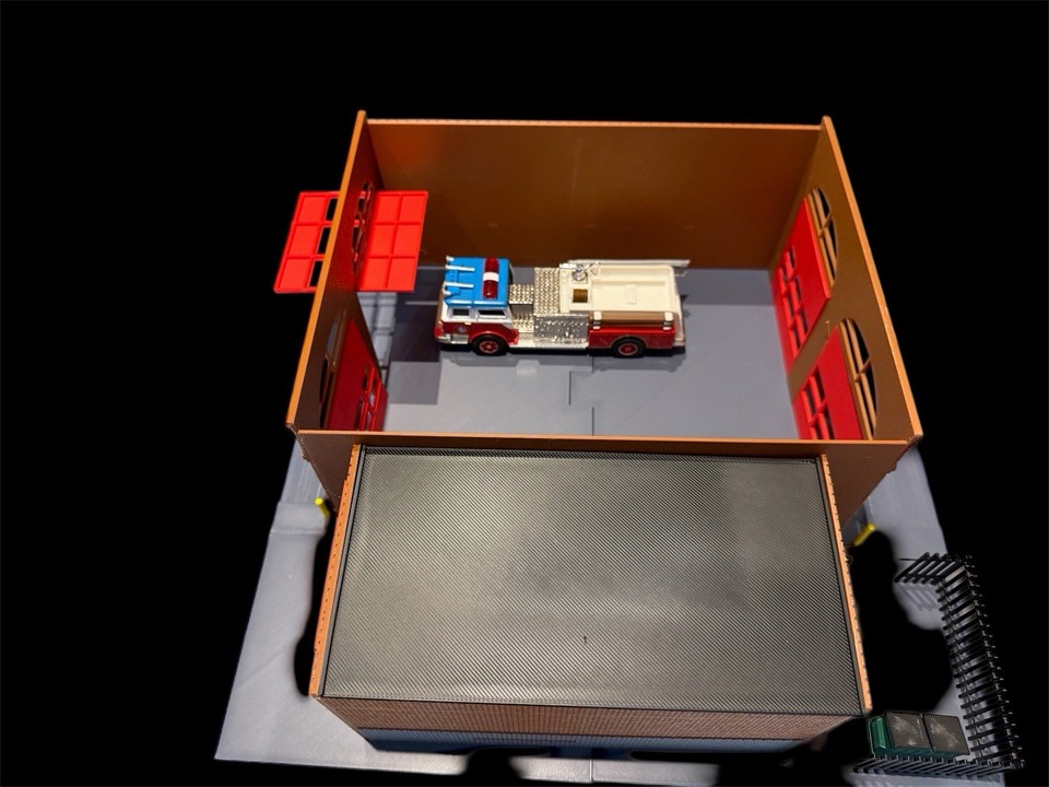 O Scale” Fire Station” | eBay