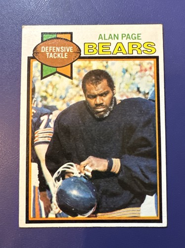 1979 TOPPS FOOTBALL #15 ALAN PAGE HOF CHICAGO BEARS DT *FREE SHIPPING ...