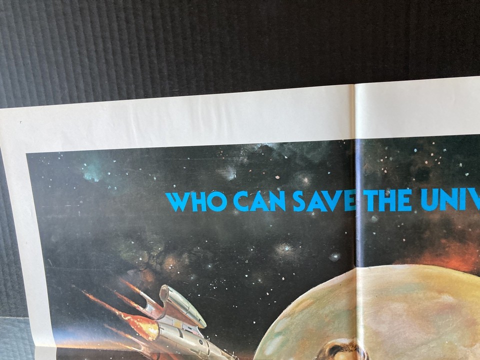 BARBARELLA R-1977 JANE FONDA SCI-FI BORIS VALLEJO ART ORIGINAL MOVIE POSTER | eBay