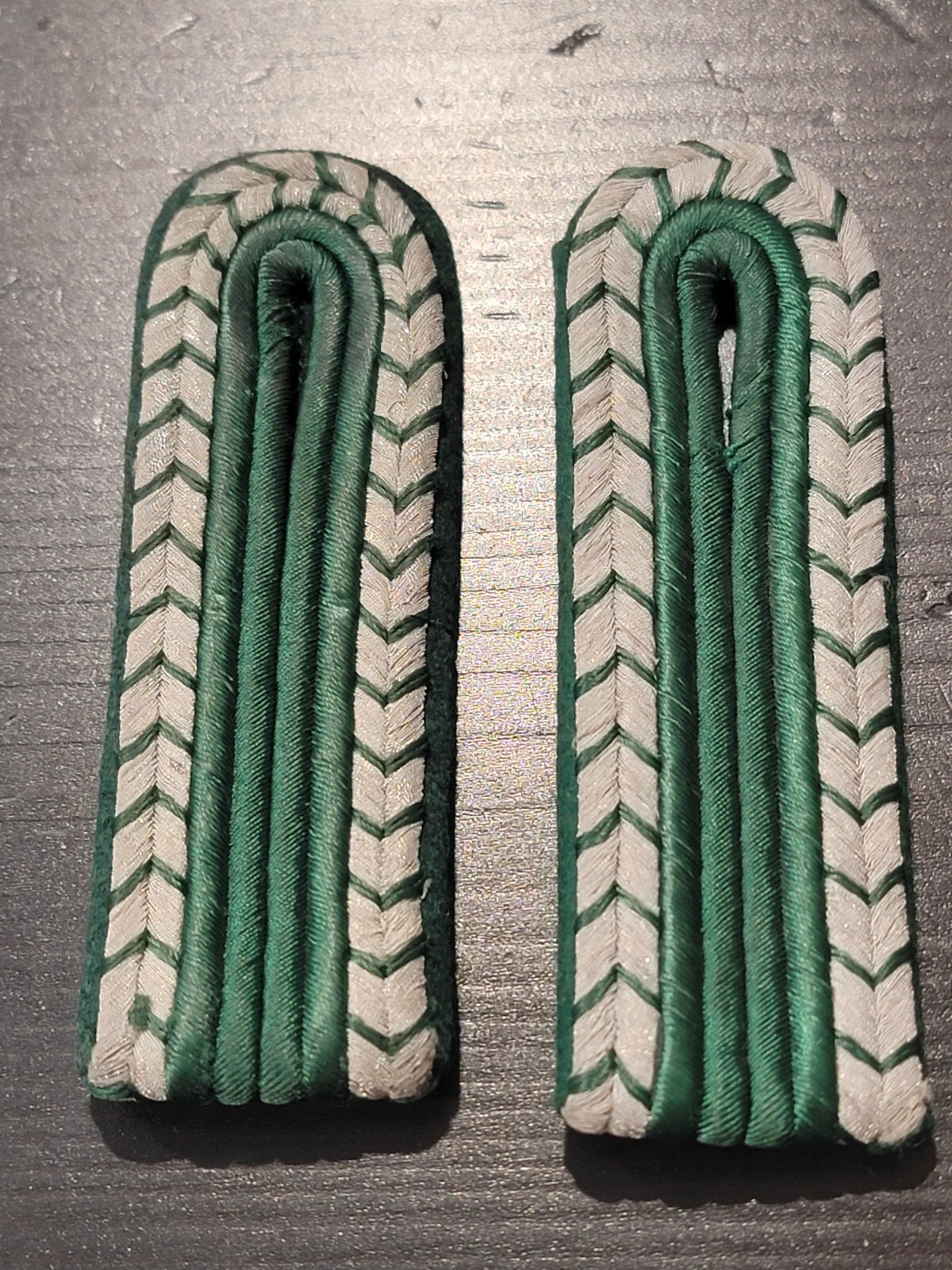 Original East German DDR Shoulder Boards Polizei No Pips 570 | eBay