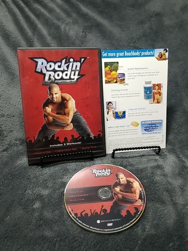 Rockin' Body: Rock It Out/Hard Core Abs/Booty Time (DVD, Beachbody ...