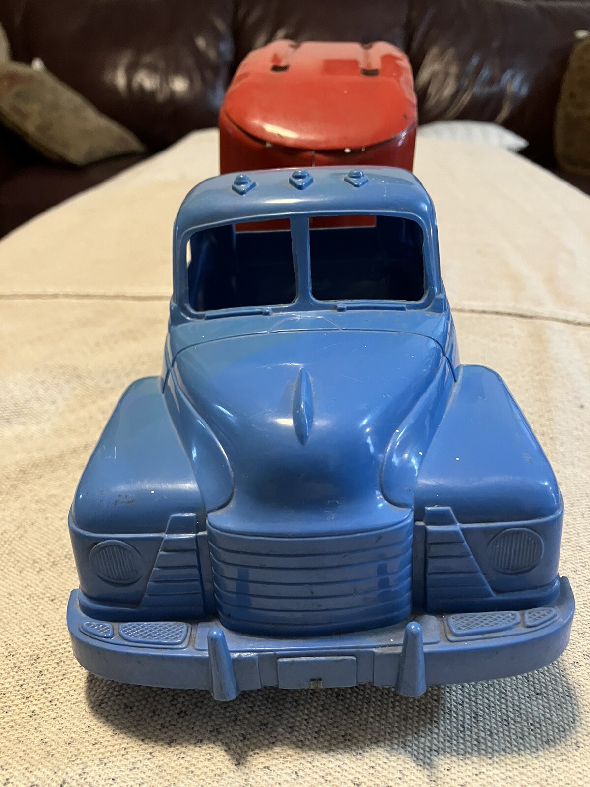 Vintage Marx 1950s Deluxe Auto Transport Car Hauler Pressed Steel | eBay