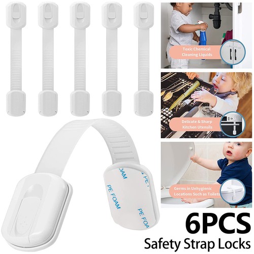 6Pcs Child Safety Strap Lock Baby Lock Multifunctional Baby Proofing ...