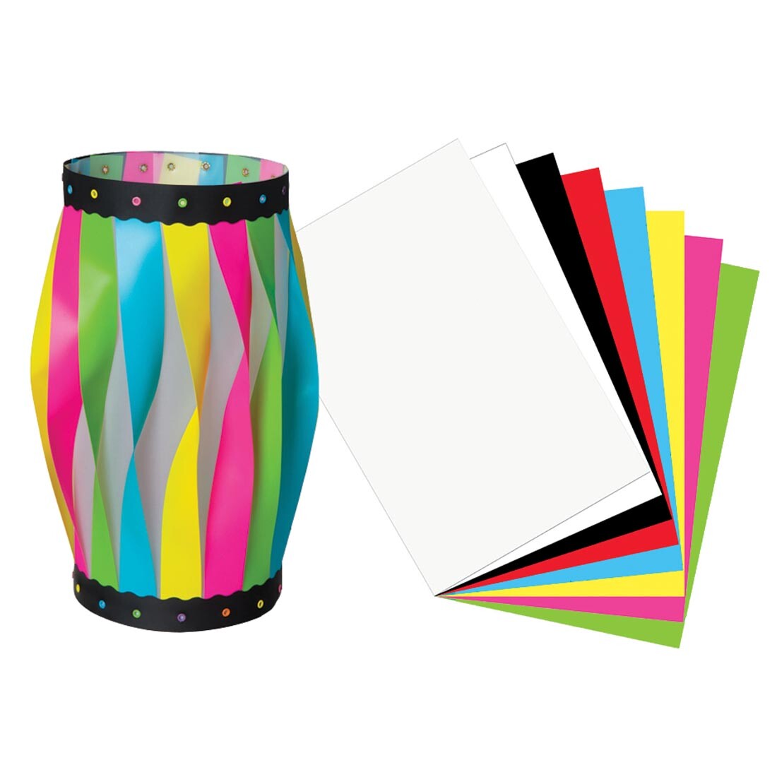 Pacon Plastic Art Sheets 11 X 17 Inches Assorted Colors Set of 8 for ...