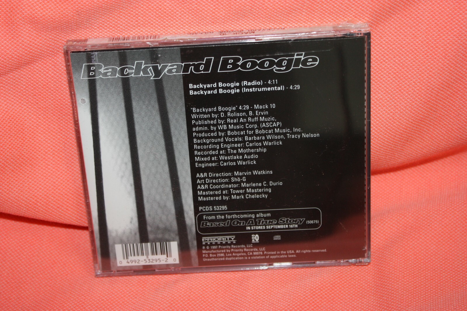 Backyard Boogie [Single] [Edited] by Mack 10 (CD, Aug-1997, Priority ...