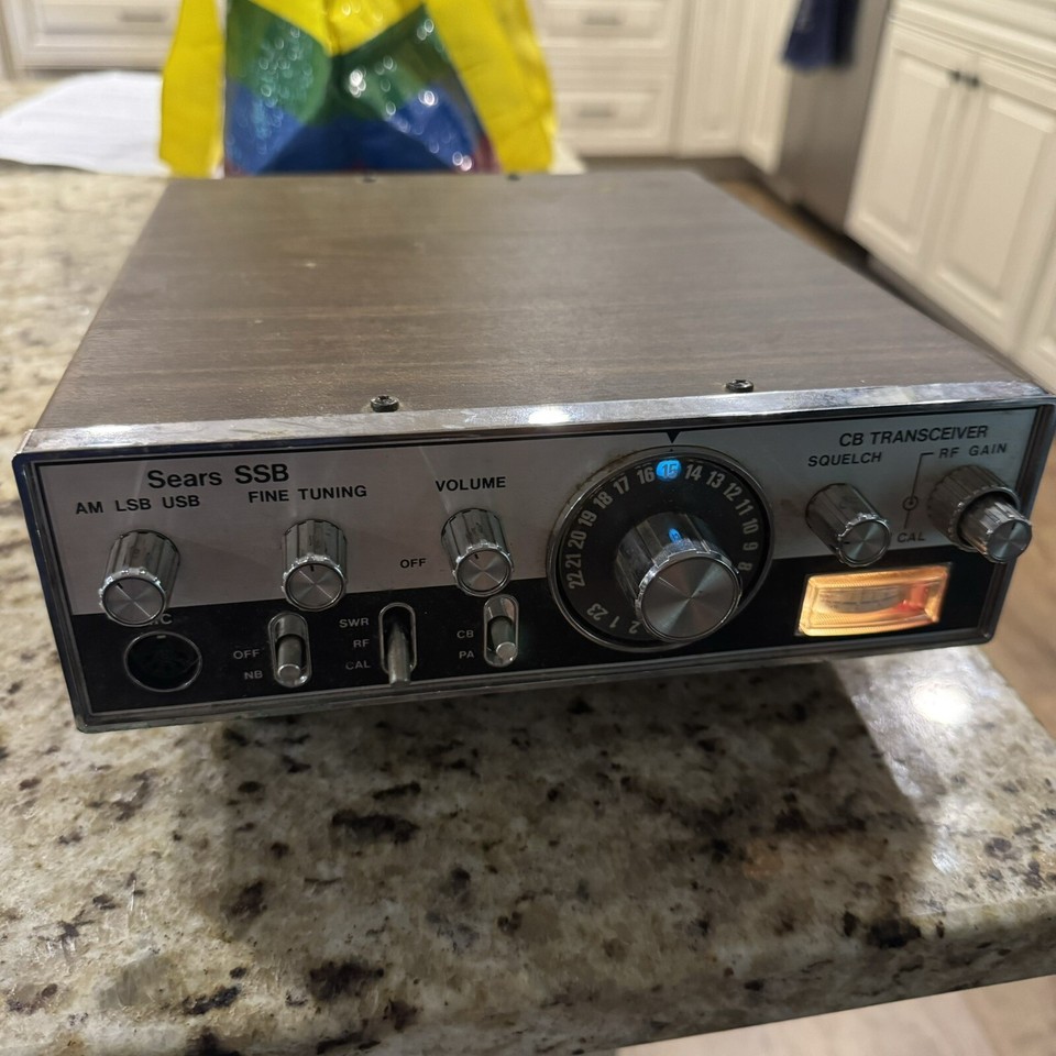 VTG Sears 613808 Two-Way CB Radio Road Talker 40 CB Channel Citizens ...