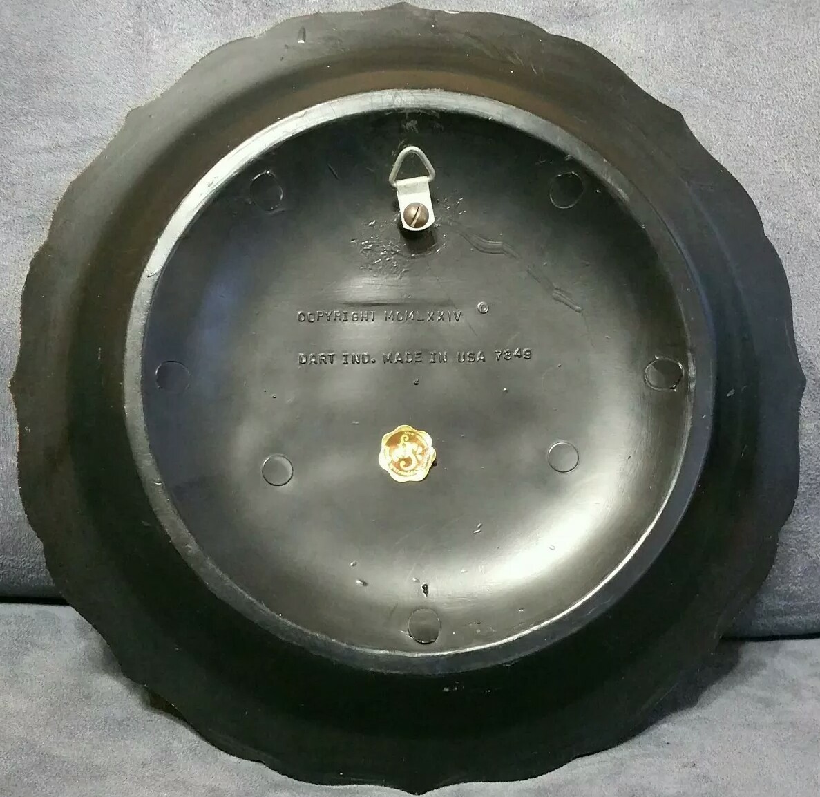 VINTAGE 1974 COPPERCRAFT GUILD DART IND MCMLXXIV NAVAL SHIP 10" PLATE ...