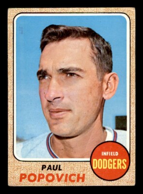 1968 Topps Baseball #266 Paul Popovich GD *e1 | eBay