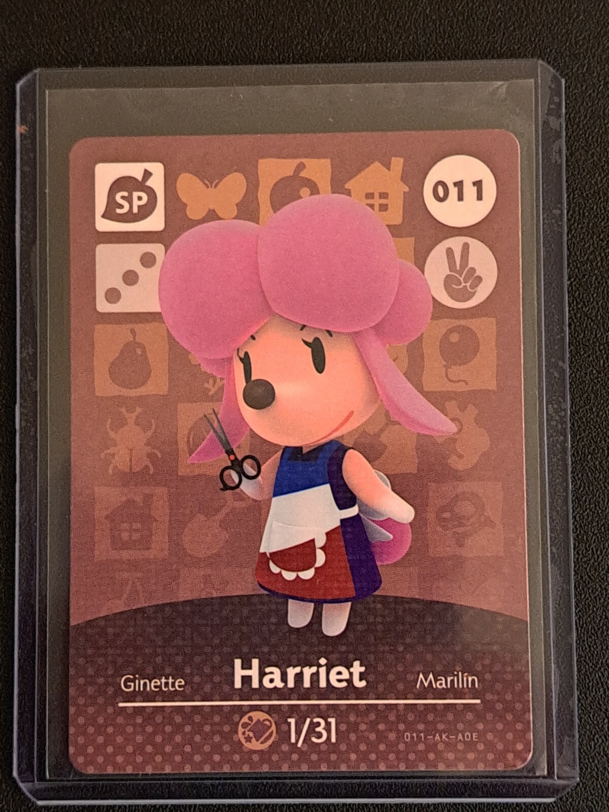 Harriet - 011 - Animal Crossing Amiibo Card | eBay