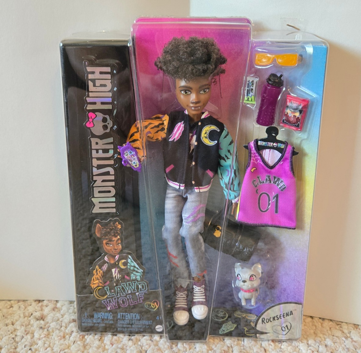 Monster High Clawd Wolf Fashion Doll Basic G3 NEW IN BOX 2023 | eBay
