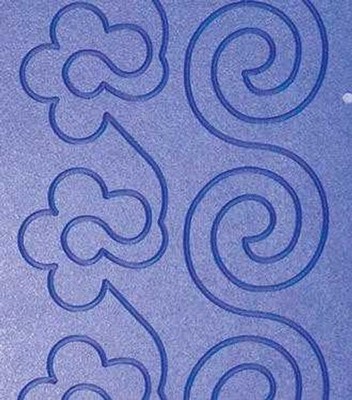 Grace Plastic Pattern Perfect 3-Panel - Popcorn Swirl | eBay