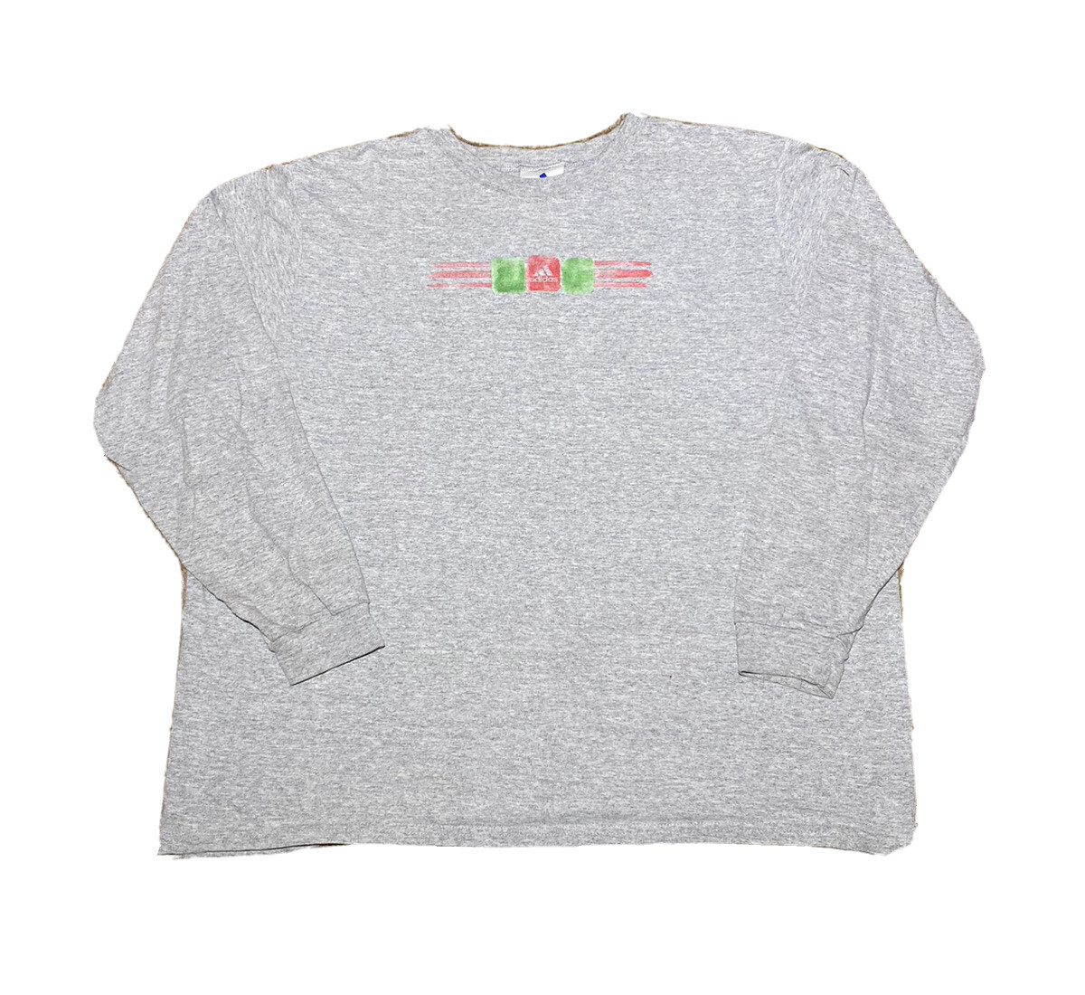 Vintage 2000s Adidas Triangle Logo Small Logo Graphic… - Gem