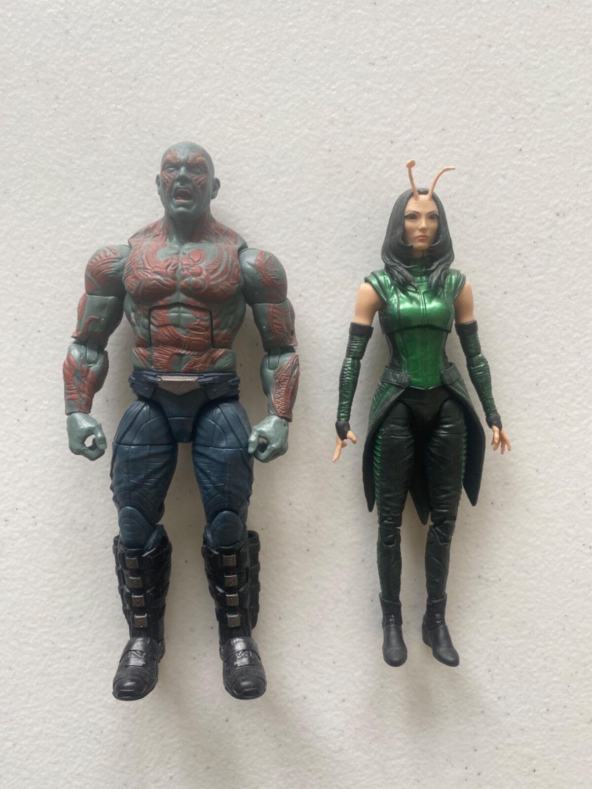 Marvel Legends Lot Mantis BAF Complete Drax Guardians Of The Galaxy Vol ...